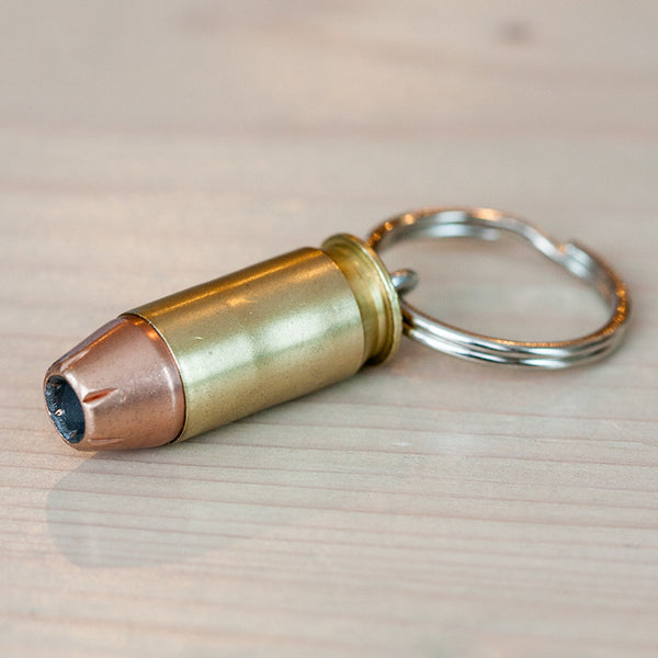 .45 ACP Hollow-point Bullet Key Chains - Handmade – ChocolateWeapons