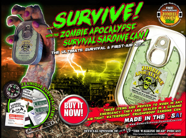 Zombie Apocalypse Survival Kit Candy